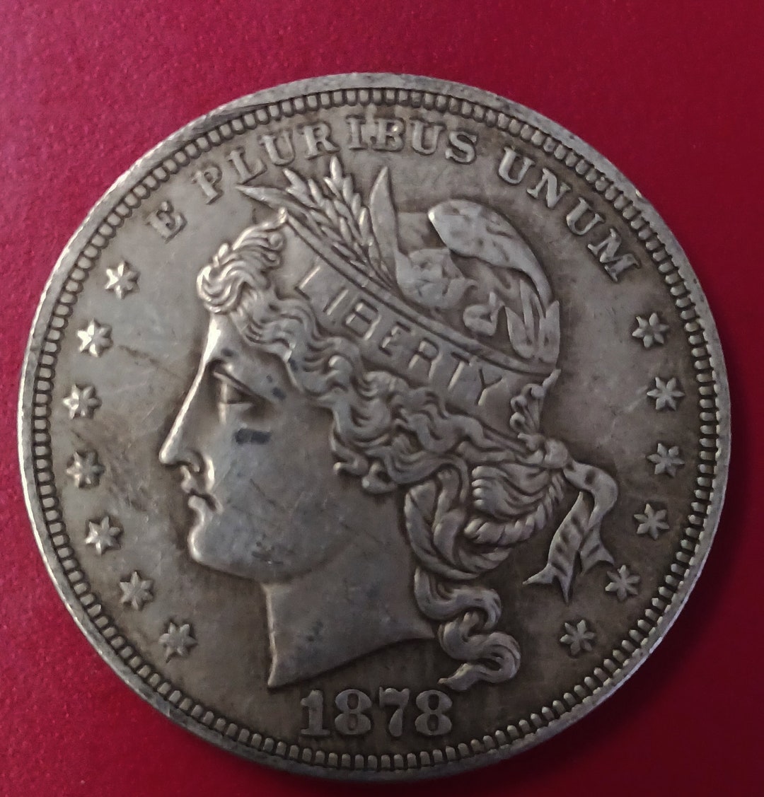 1878 CORNUCOPIA DOLLAR PATTERN Reproduction Copy Restrike - Etsy