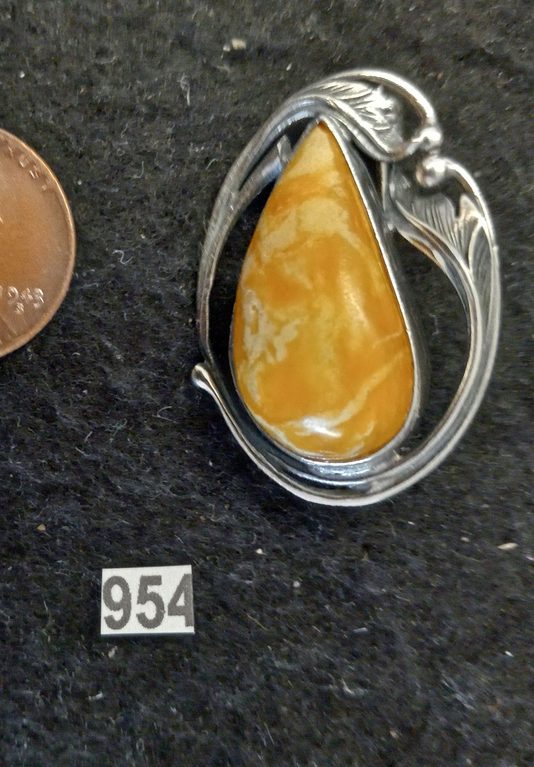 75 Antique Art Deco Amber Pin Says Quality for Any Gift Resipient - Etsy