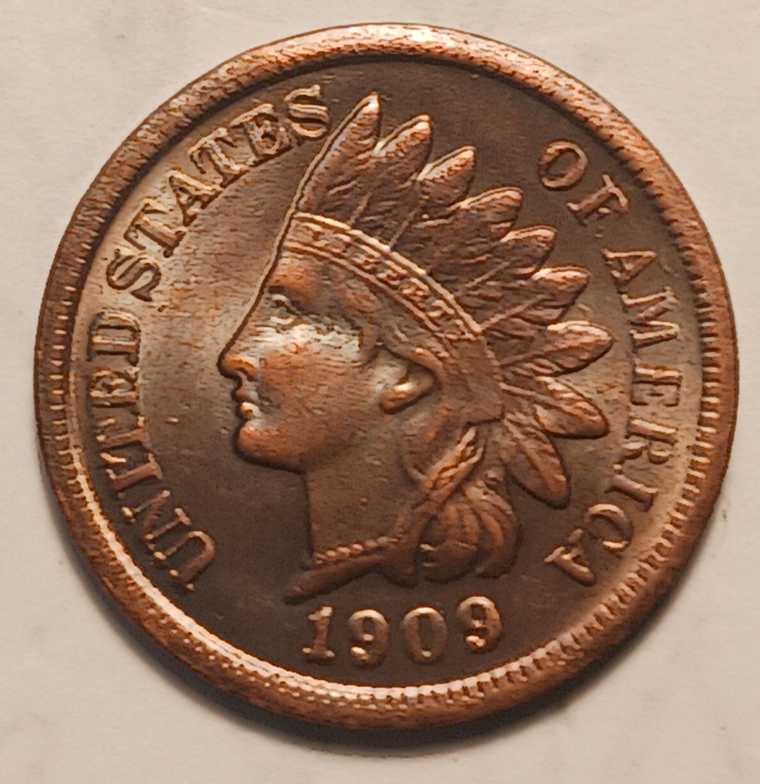 1909 S INDIAN HEAD Tribute Token Reproduction - Full Liberty Legend on ...