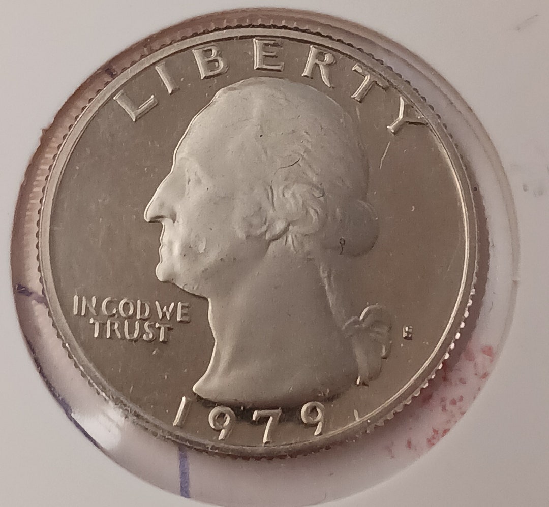 1979 SUPERB Proof WASHINGTON Quarter - Etsy