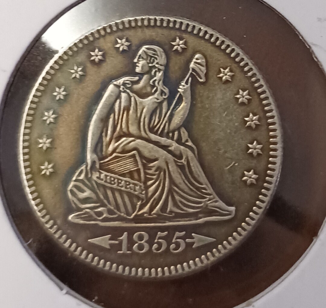 1855 O QUARTER DOLLAR Tribute Token Restrike - Etsy