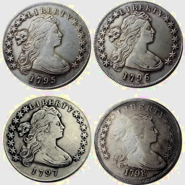 Draped Bust Dollar - Etsy