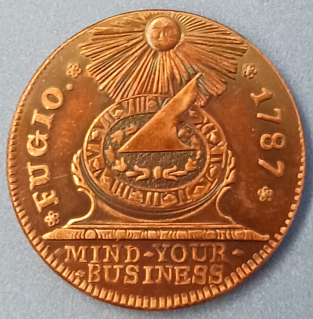 1787 FUGIO CENT REPRODUCTION Restrike Token Uncirculated - Etsy