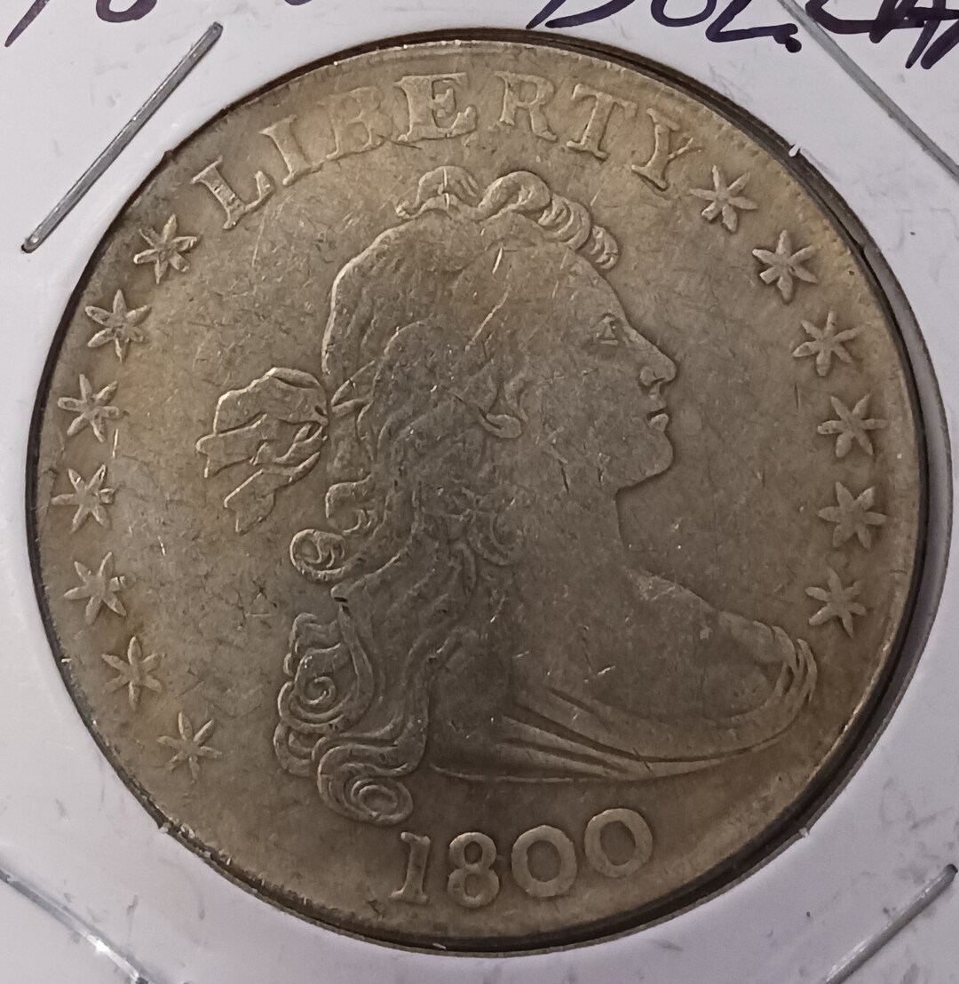 1800 Heraldic Restrike Bust Dollar Tribute Token - Etsy