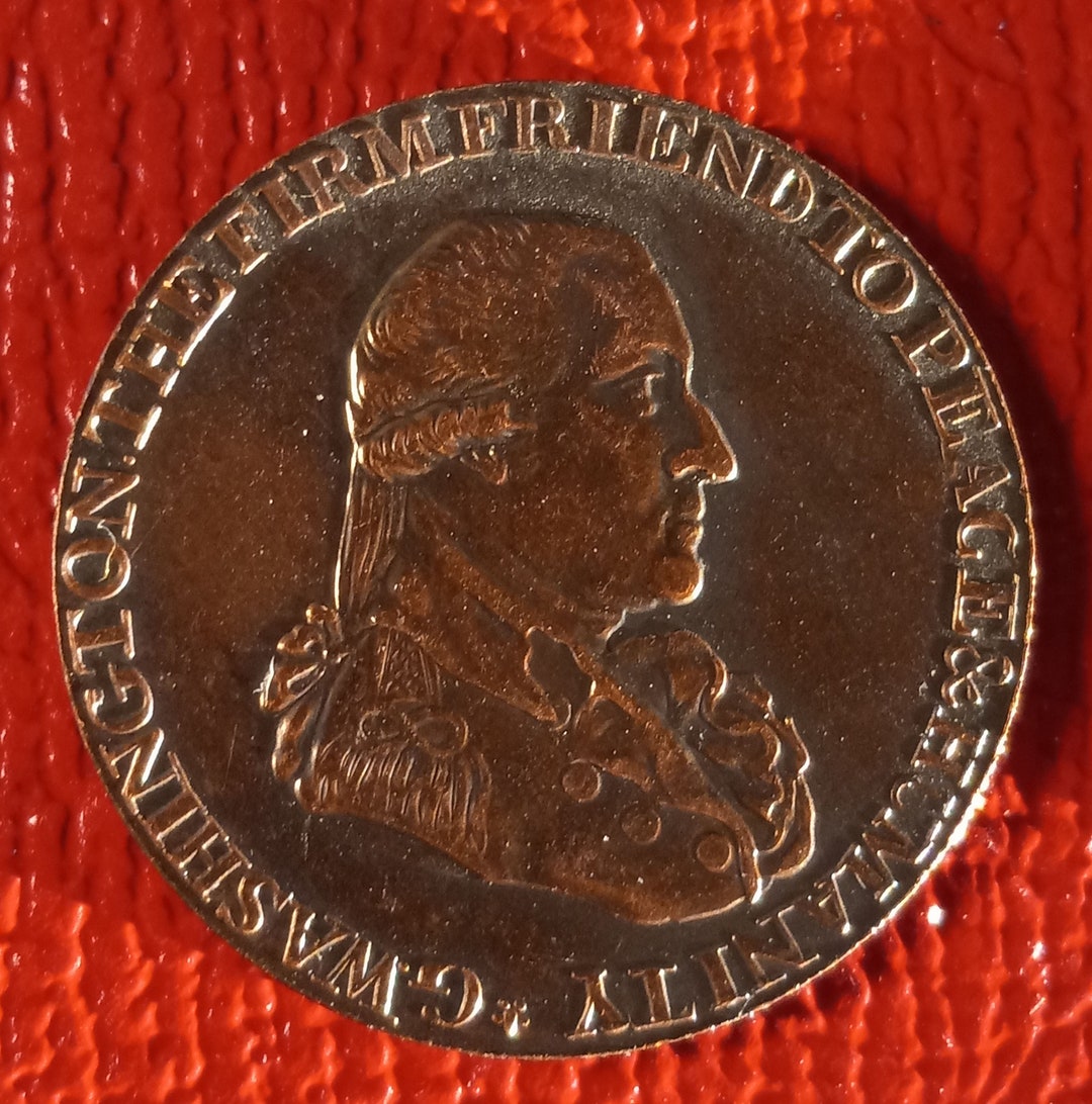 1795 Grate Washington Restrike Reproduction Token - Etsy