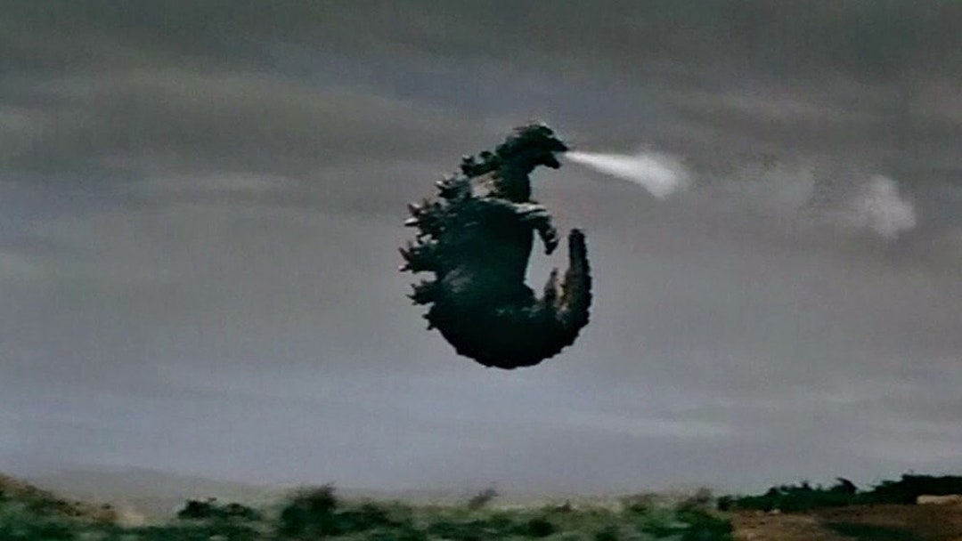 FLYING GODZILLA Still Photo - Etsy