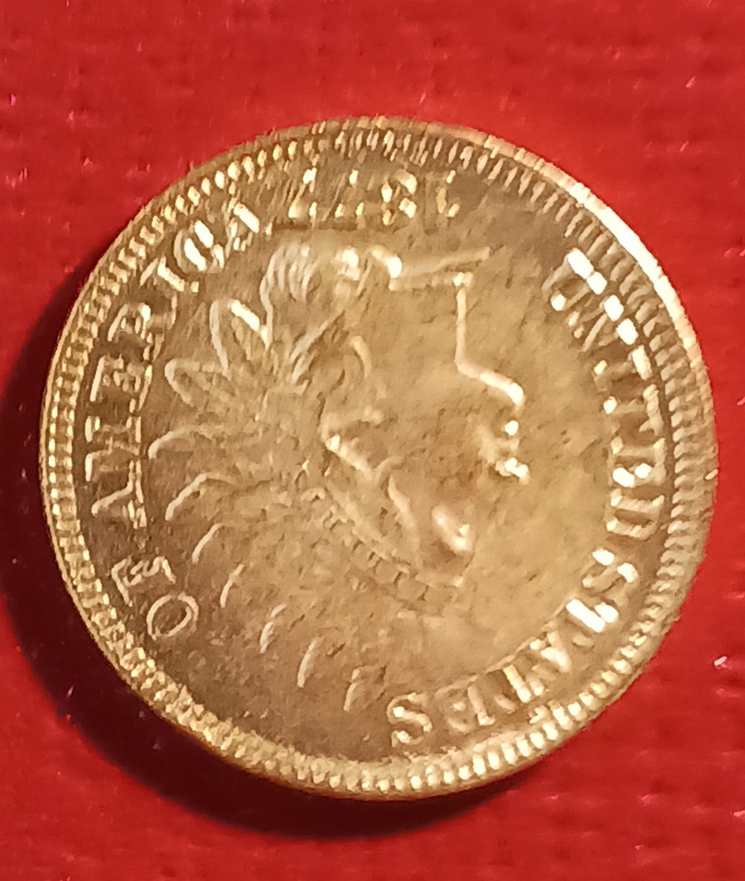 1877 TWO HEADED Reproduction Copy Restrike Token Fantasy - Etsy