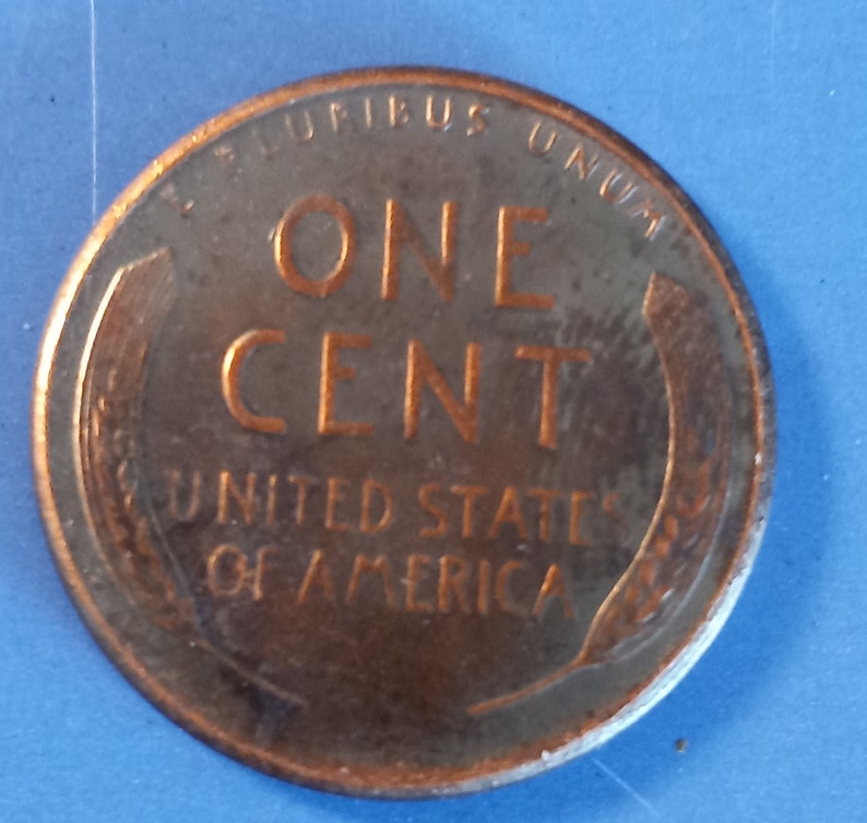 1943 S RESTRIKE Copper Coated Lincoln Cent Token - Etsy