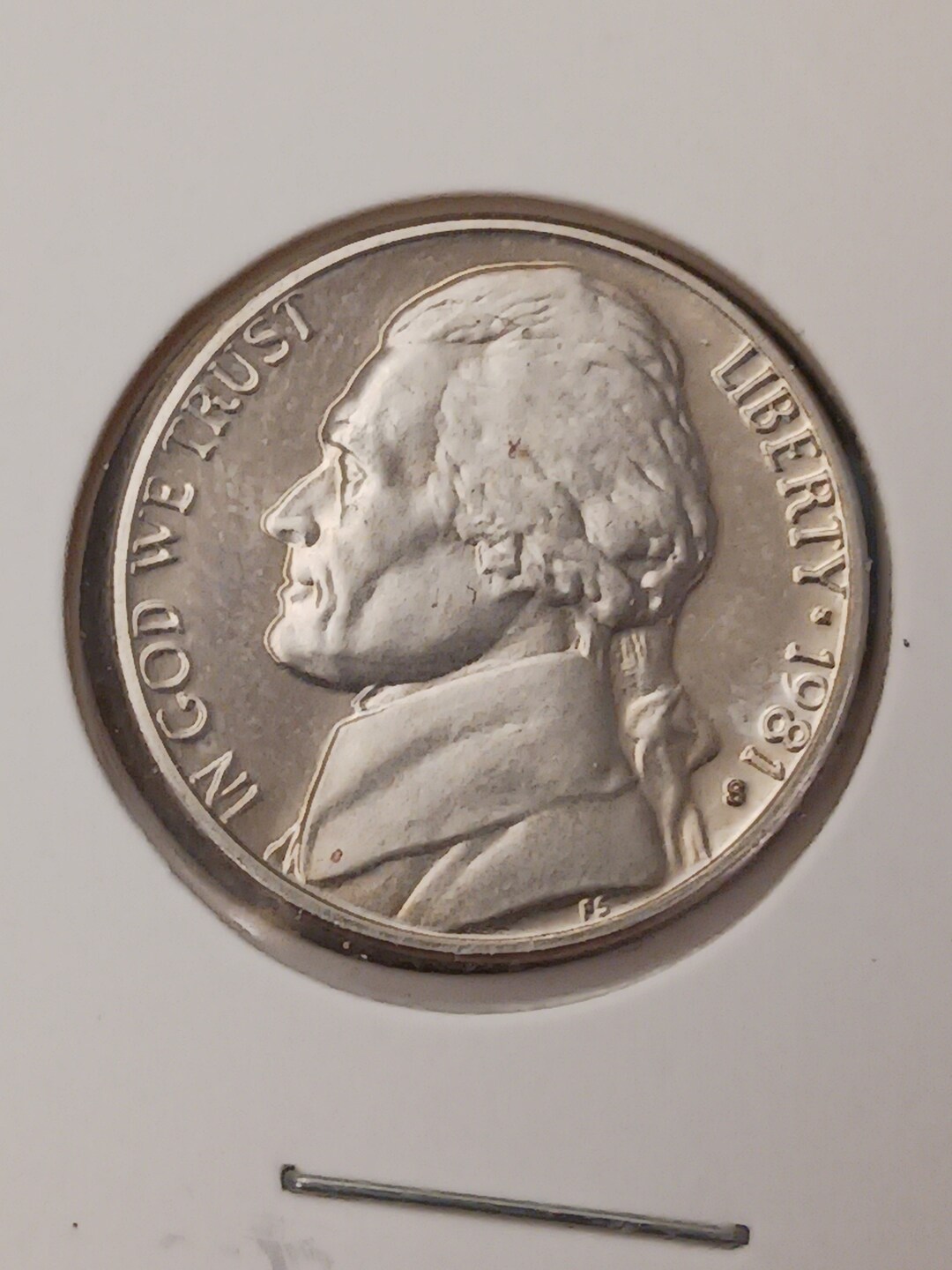 1981 S JEFFERSON NICKEL Authentic Coin - Etsy