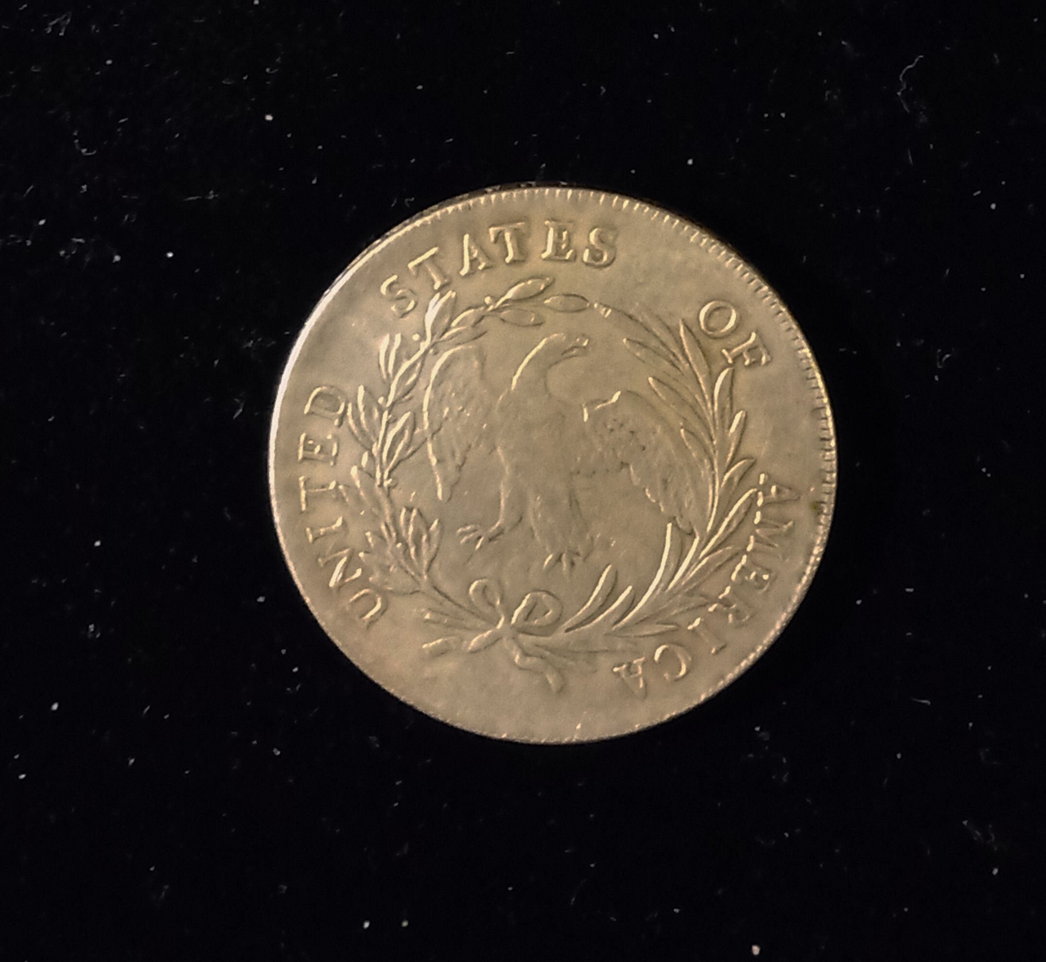1795 TYPE II Silver Dollar Tribute Restrike Token -lettered Edge - Etsy