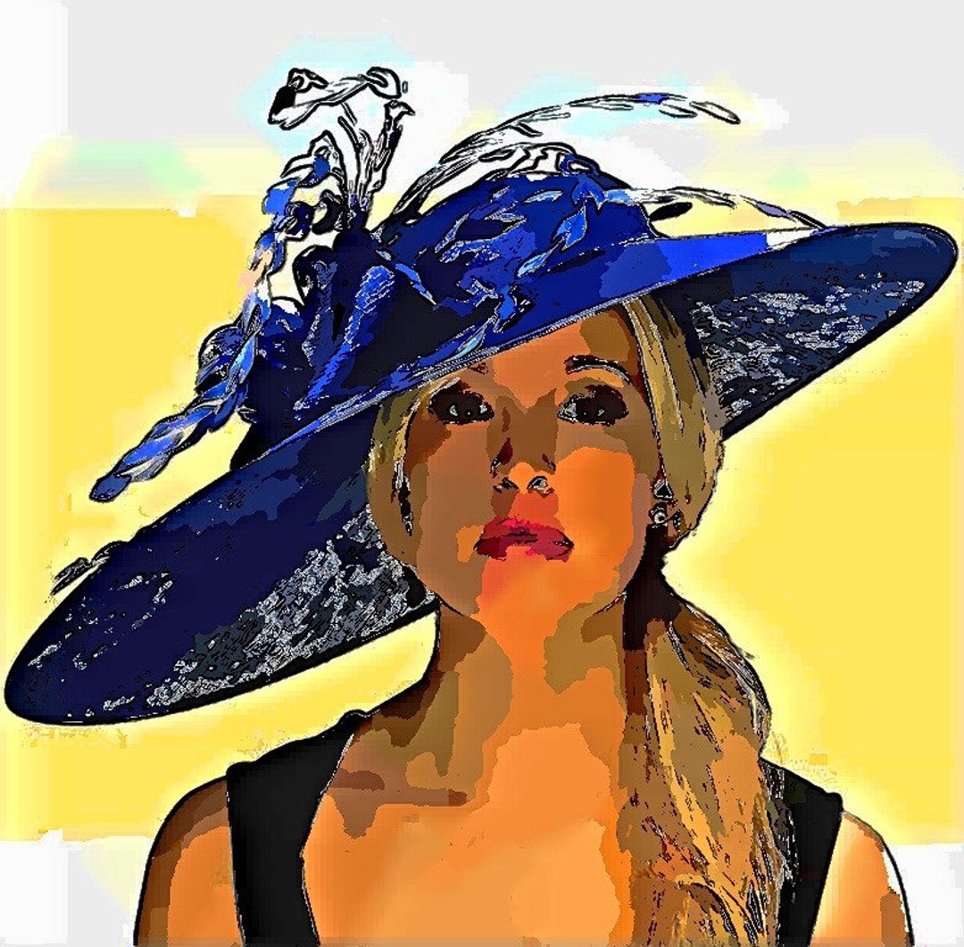 003 the Big Blue Hat Limited Edition of 6 8.5x11 Prints by Paul Henry ...