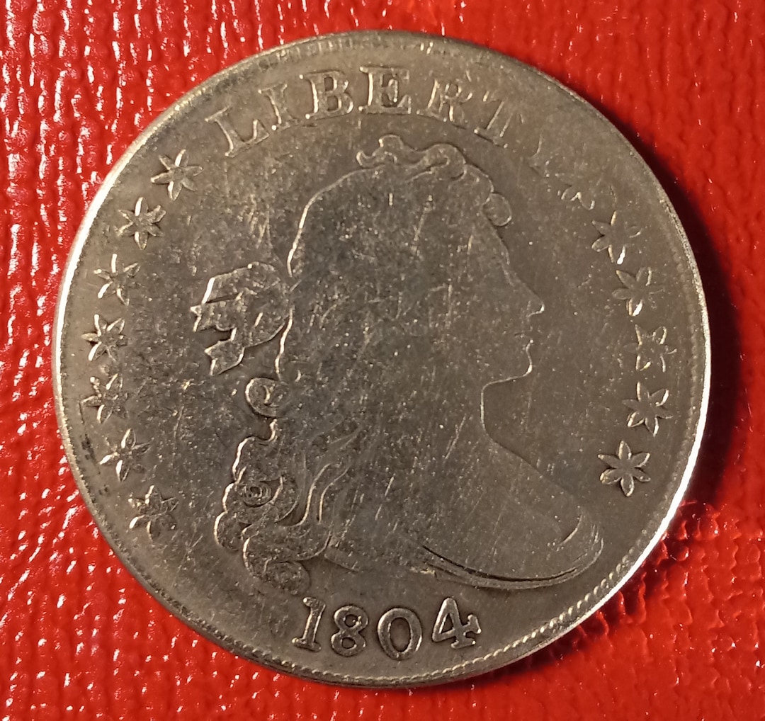1804 Silver Dollar Token Tribute Reproduction - Etsy
