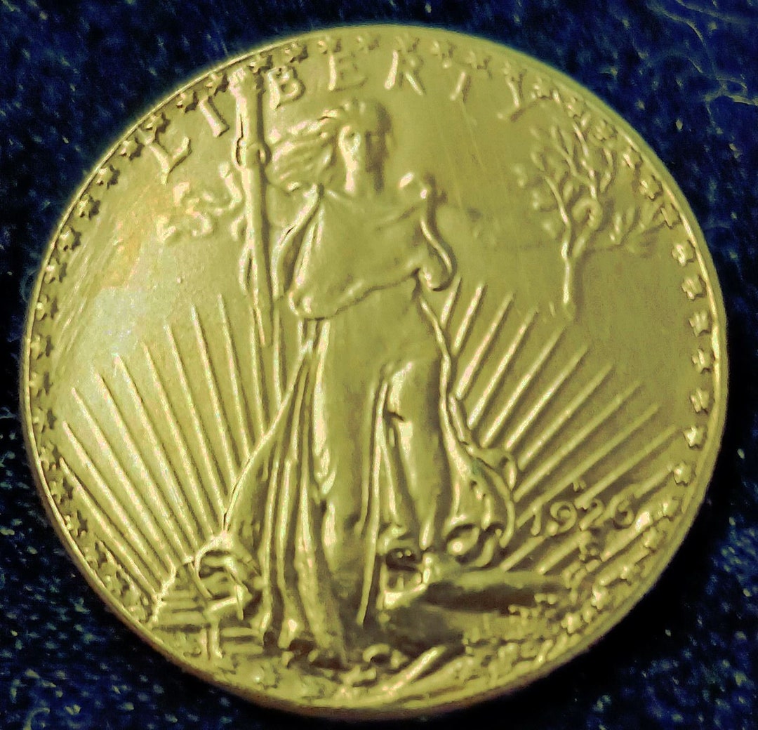 1926 S SAINT GAUDEN 20 Dollar Gold Piece Books 4,000 Dollars ...