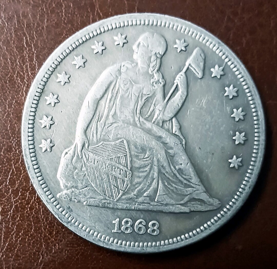 1868 S LIBERTY SEATED QUARTER Restrike Reproduction Token - Etsy