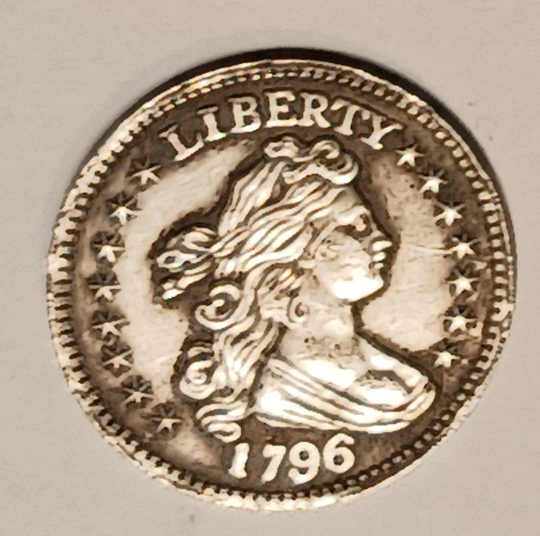 1796 QUARTER Restrike Reproduction Token - Etsy