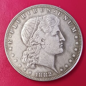 1882 Extremely Rare Skull Cap Half Dollar Pattern Copy Reproduction - Etsy