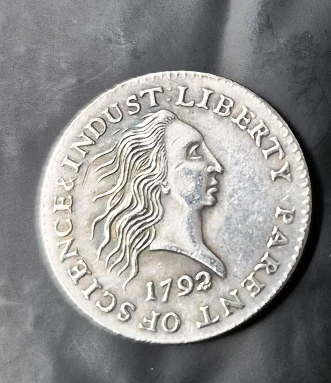1792 One Cent Pattern 3 KNOWN - No Silver Center! Reproduction Restrike ...