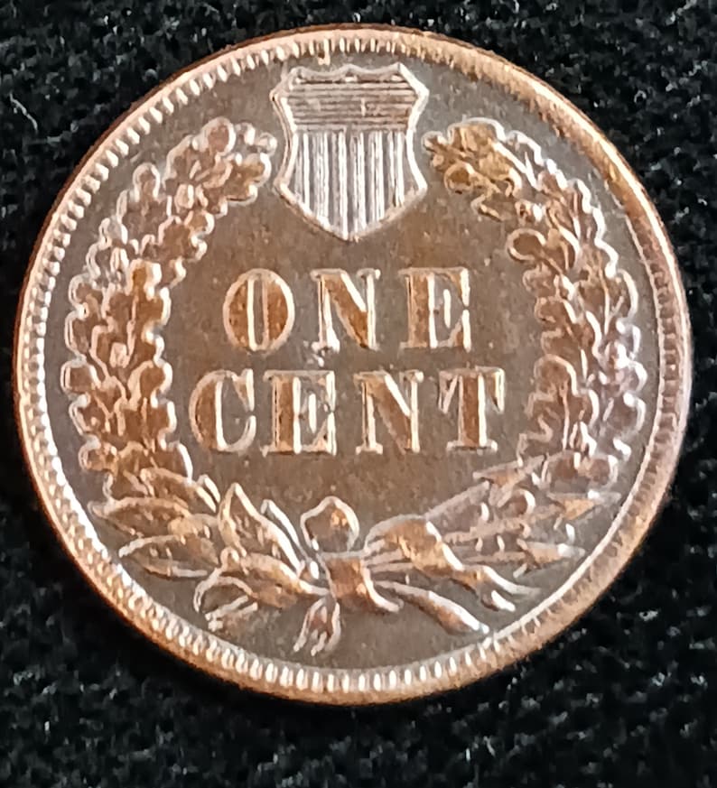 1886 INDIAN HEAD Cent Restrike Tribute Reproduction - Etsy