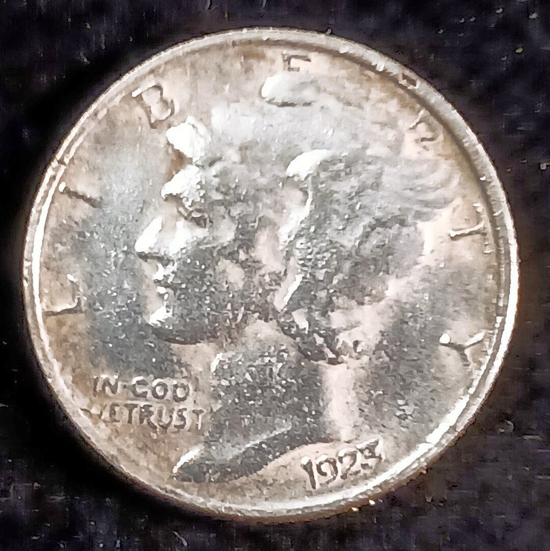 1923 S MERCURY DIME EXFINE Reproduction Restrike Tribute Token - Etsy