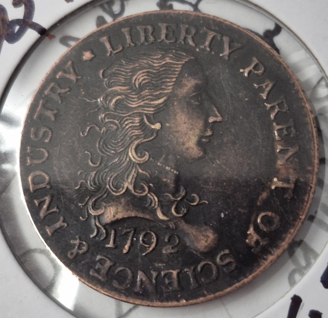 1792 BIRCH Cent Pattern 3 KNOWN - SOLD for 1.5 Million Reproduction ...