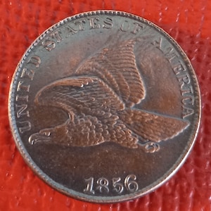 1856 Flying Eagle Penny - Etsy