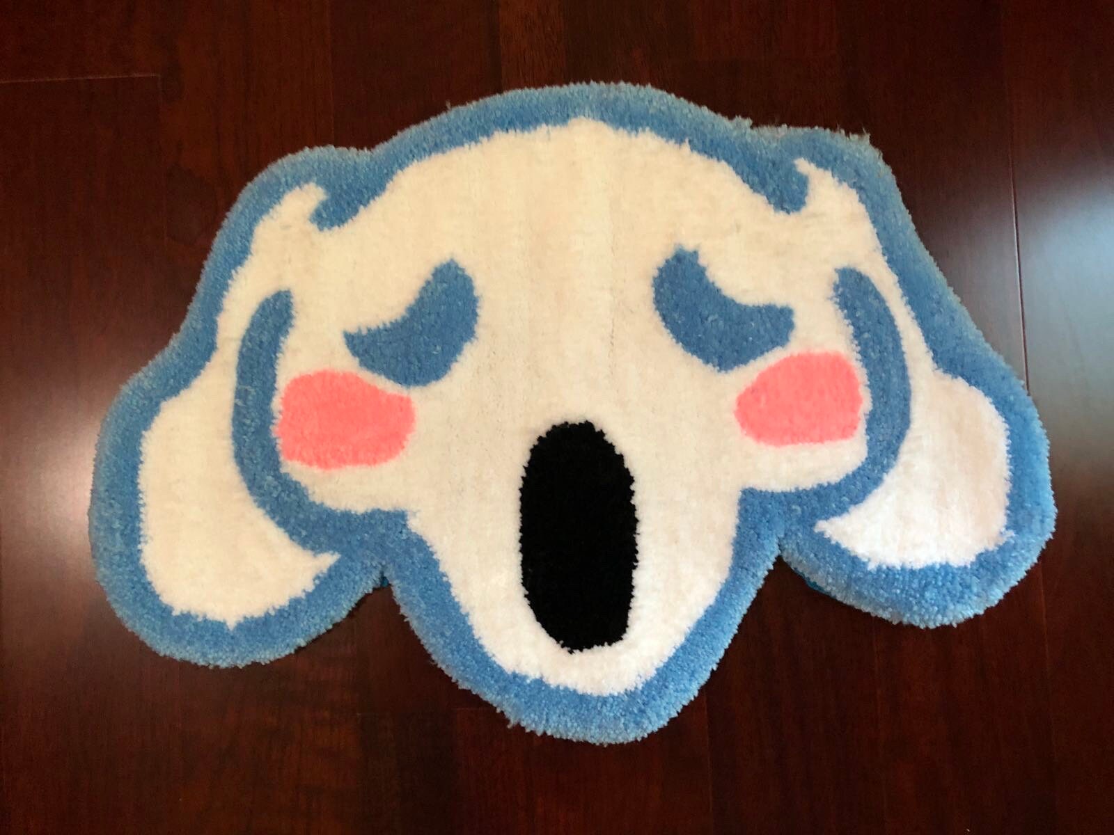 Cinnamon Roll Ghostface Rug Cute Kawaii Halloween Decor - Etsy