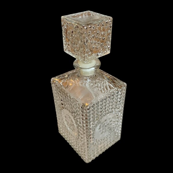 Square Decanter - Etsy