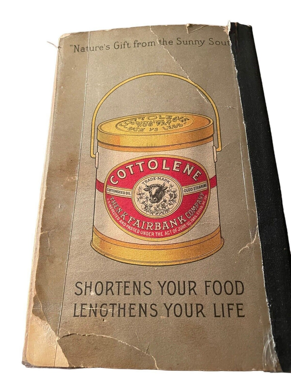 Home Helps Cookbook Circa 1910 Cottolene Cottonseed Oil - Etsy