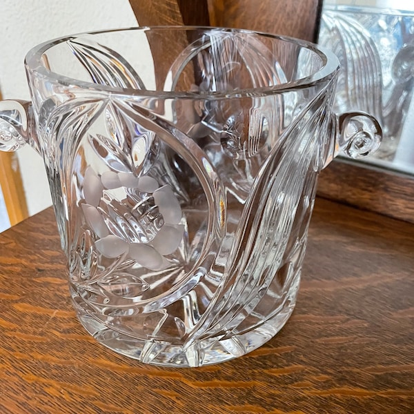 Crystal Ice Bucket - Etsy