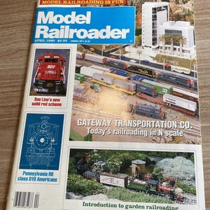 VTG Model Railroader Magazine Lot of 7 Issues. 1989, 1990 - Etsy