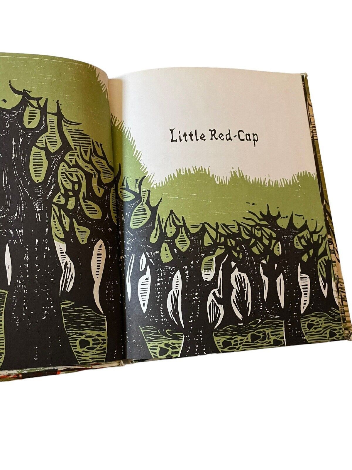 Little Red Cap Story by Brothers Grimm 1964 HC With Woodcut ...