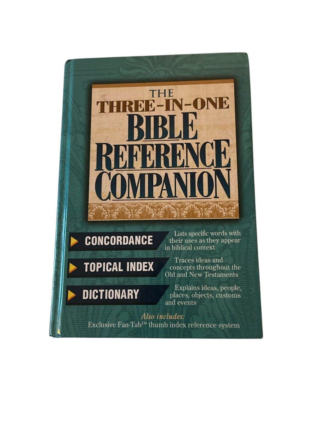 The Three-in-one Bible Reference Companion Super Value Edition - GOOD ...