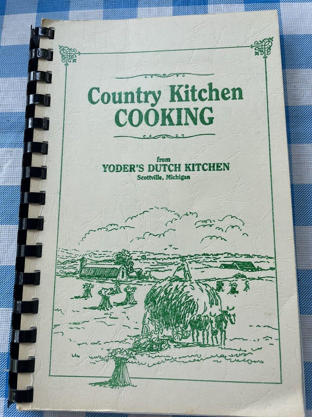 Country Kitchen Cookbook From Yoder's Amish Dutch Kitchen Scottsville ...