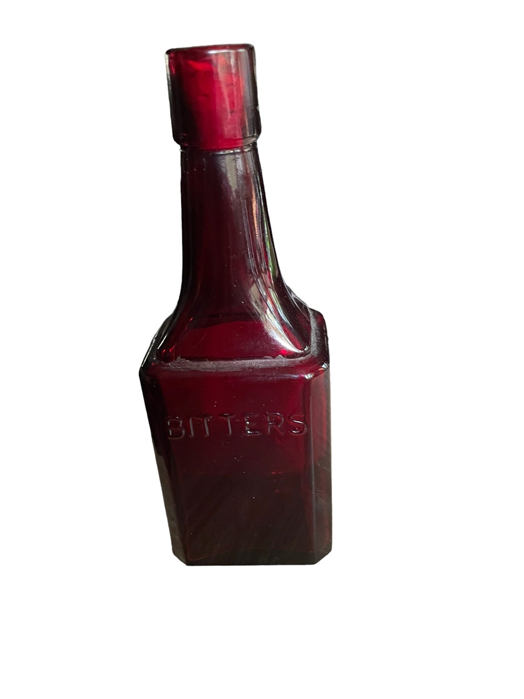 Wheaton Ruby Red Bitters Bottle - Etsy