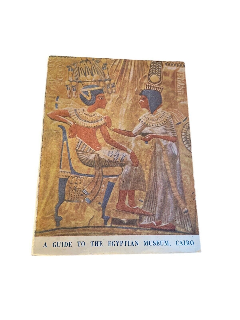 A Guide to the Egyptian Museum Cairo 1968 Vintage Book Paperback - Etsy