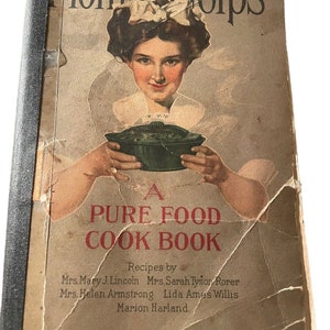 Home Helps Cookbook Circa 1910 Cottolene Cottonseed Oil - Etsy