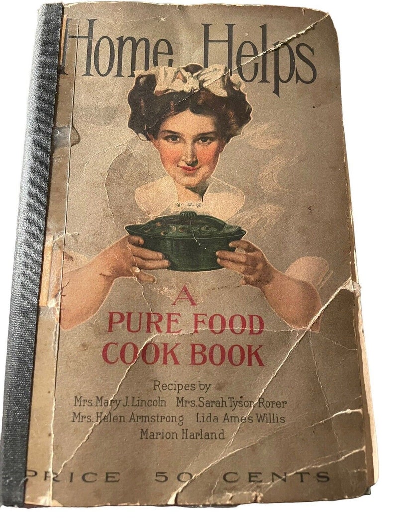 Home Helps Cookbook Circa 1910 Cottolene Cottonseed Oil - Etsy