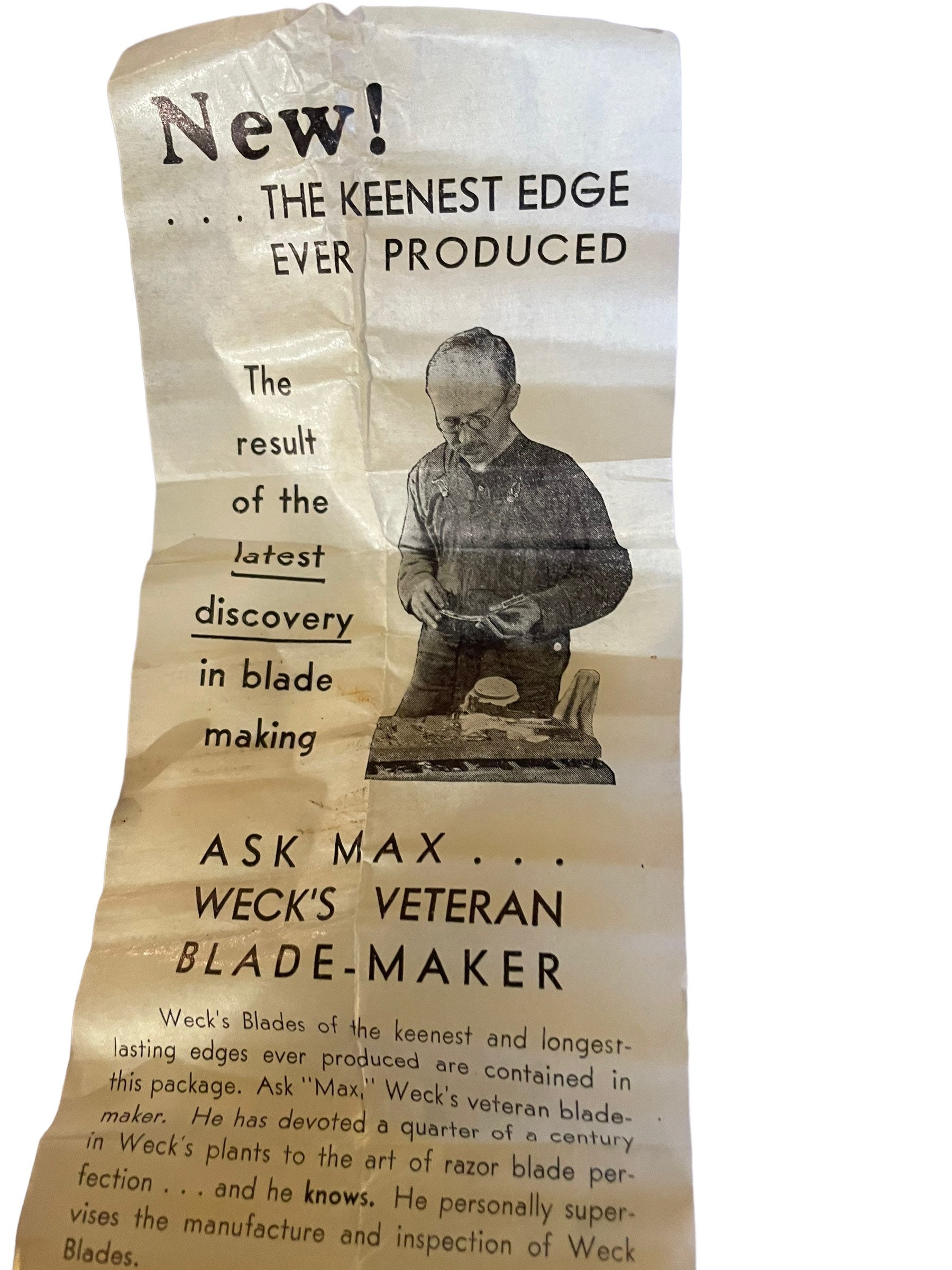 E. Weck and Co. Straight Razors Set of 2 With Accessories Antique - Etsy