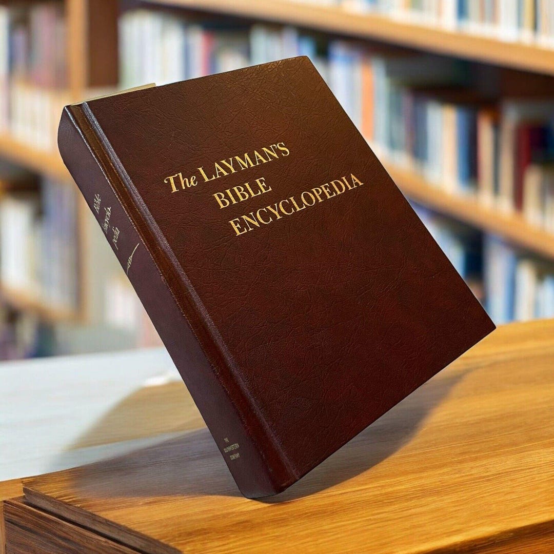 The Laymans Bible Encyclopedia William C. Martin Reference 1964 Edition ...