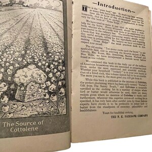 Home Helps Cookbook Circa 1910 Cottolene Cottonseed Oil - Etsy