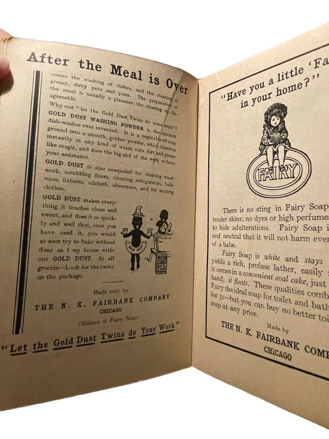 Home Helps Cookbook Circa 1910 Cottolene Cottonseed Oil - Etsy
