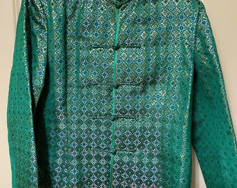 Mens Silk Chinese Jacket - Etsy