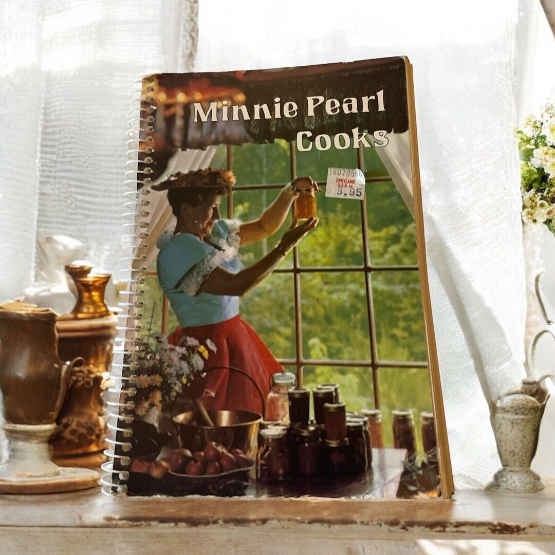 Vintage 1984 Spiral Minnie Pearl Cooks Cookbook From Opryland USA - Etsy