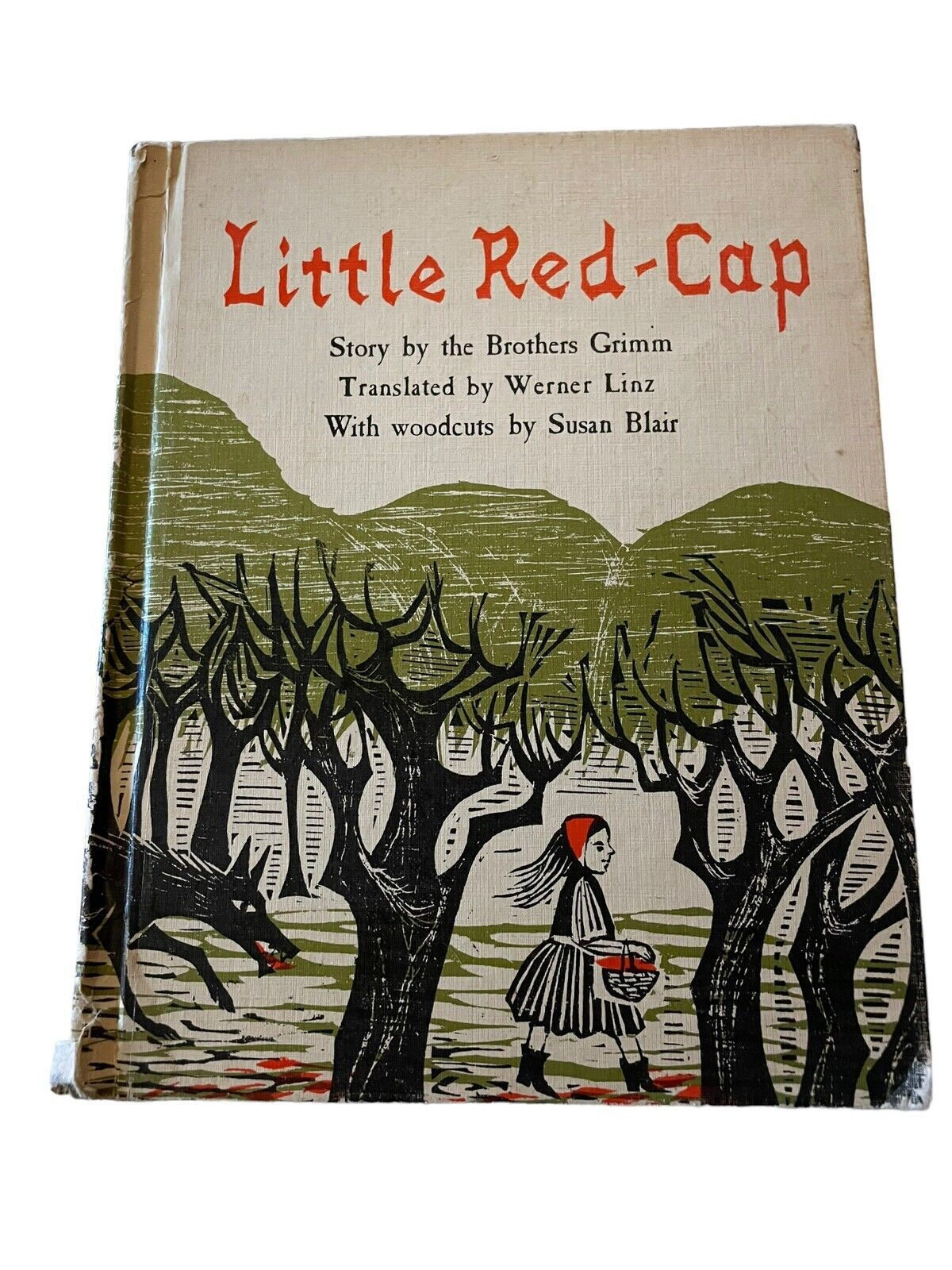 Little Red Cap Story by Brothers Grimm 1964 HC With Woodcut ...
