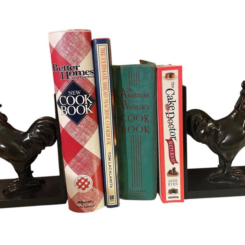 Chicken Bookends - Etsy