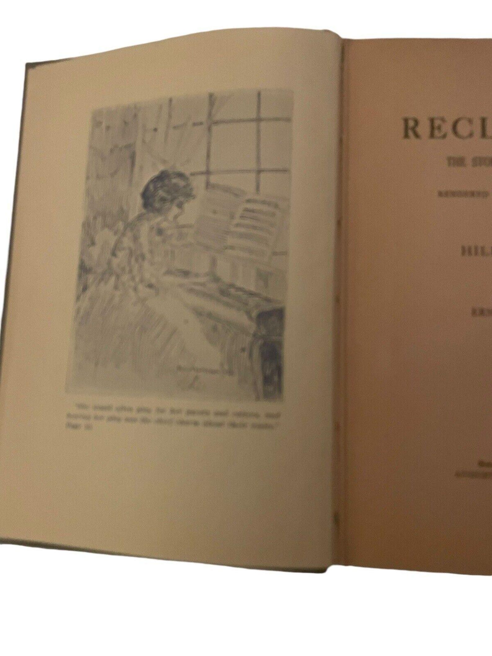 Reclaimed by Hillis Grane - Hardcover Antique 1920 Rendered From ...