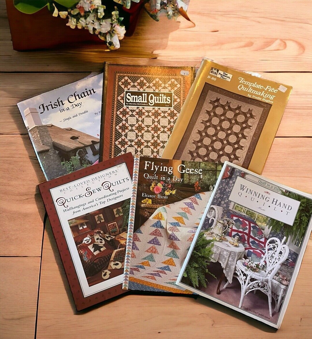 Vintage Quilting Pattern Books Lot of 6 Dated 1982-2001 - Etsy