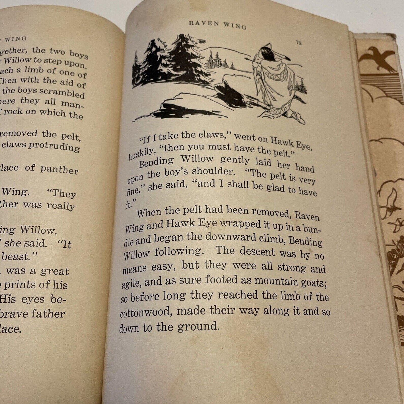 Raven Wing HC Children's Book David Cory Little Indian Series 1937 - Etsy
