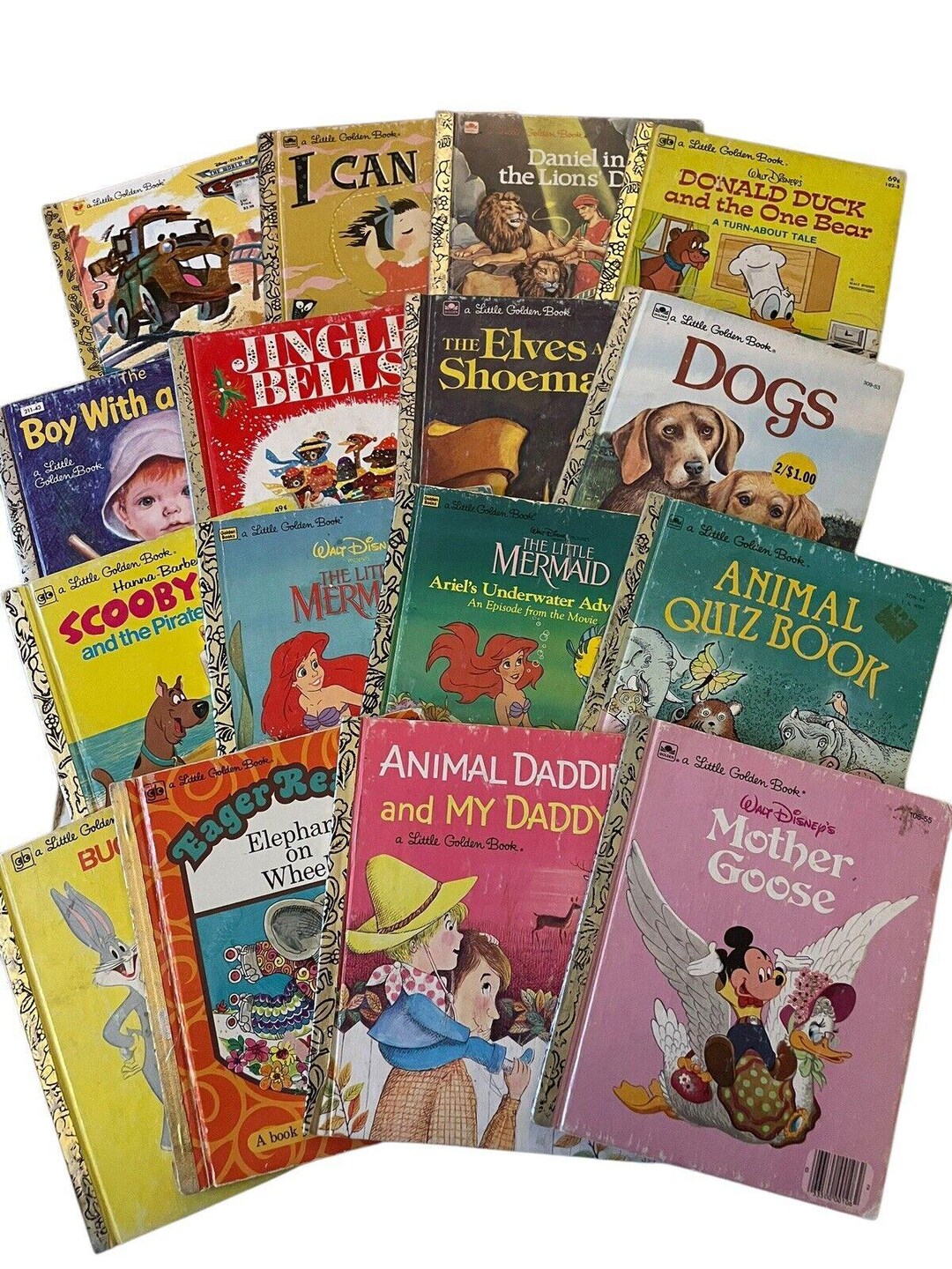 Little Golden Books Lot of 16 Dated 1952-2009 - Etsy
