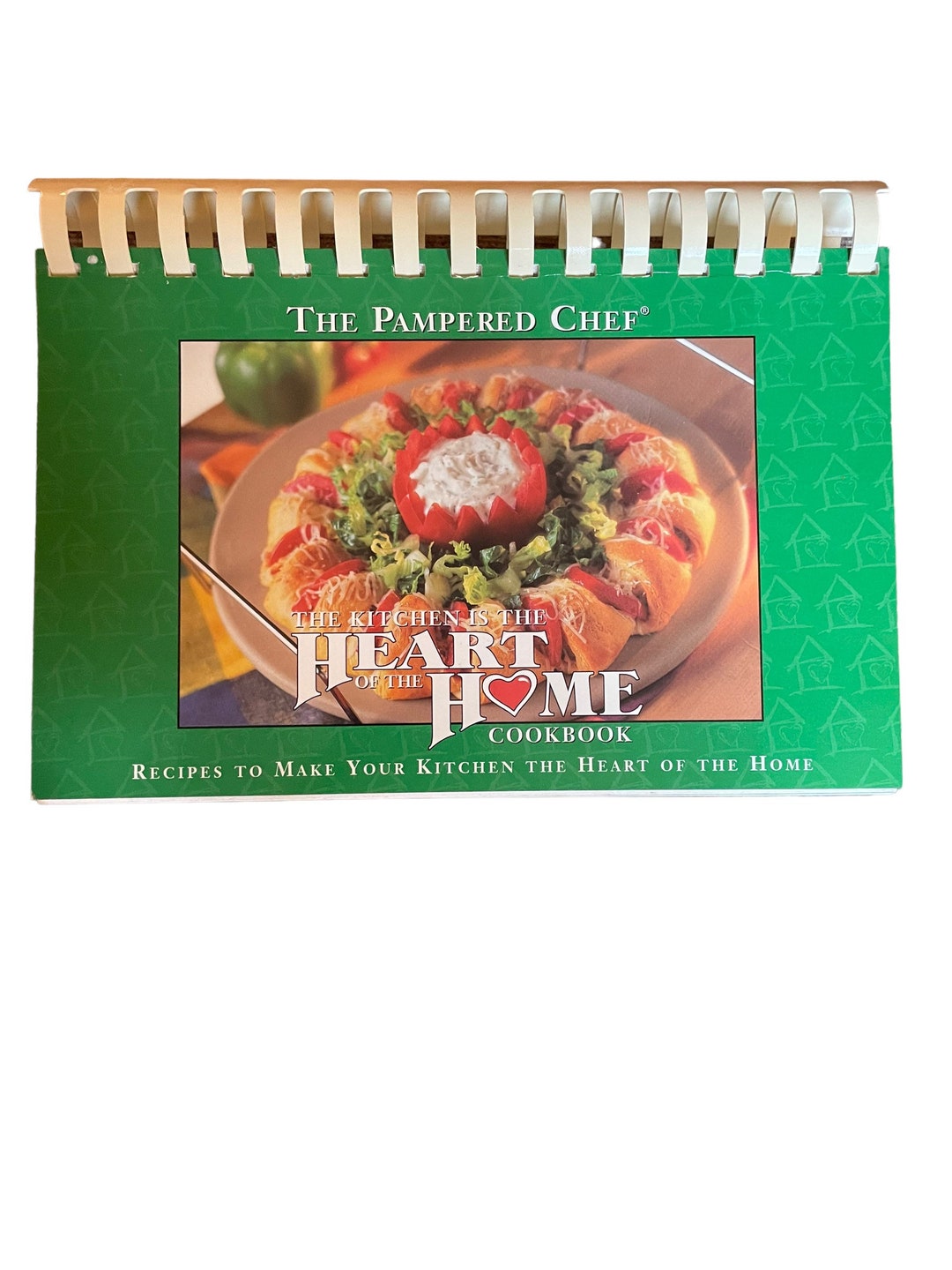 The Pampered Chef the Kitchen is the Heart of the Home Cookbook VTG ...
